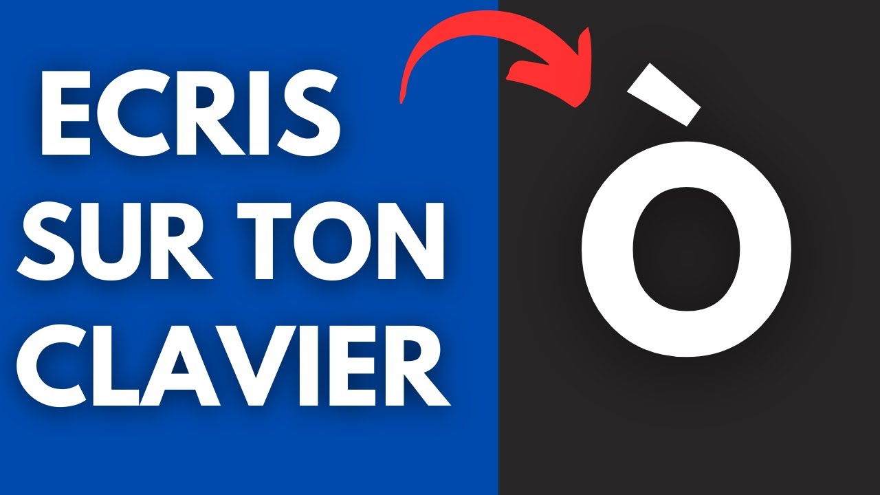 Comment Faire Ò Sur Le Clavier | Comment Ecrire Accent Grave O Capital Sur Le Clavier - YouTube
