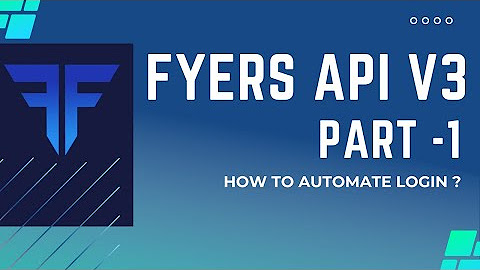 Fyers API V3 - YouTube