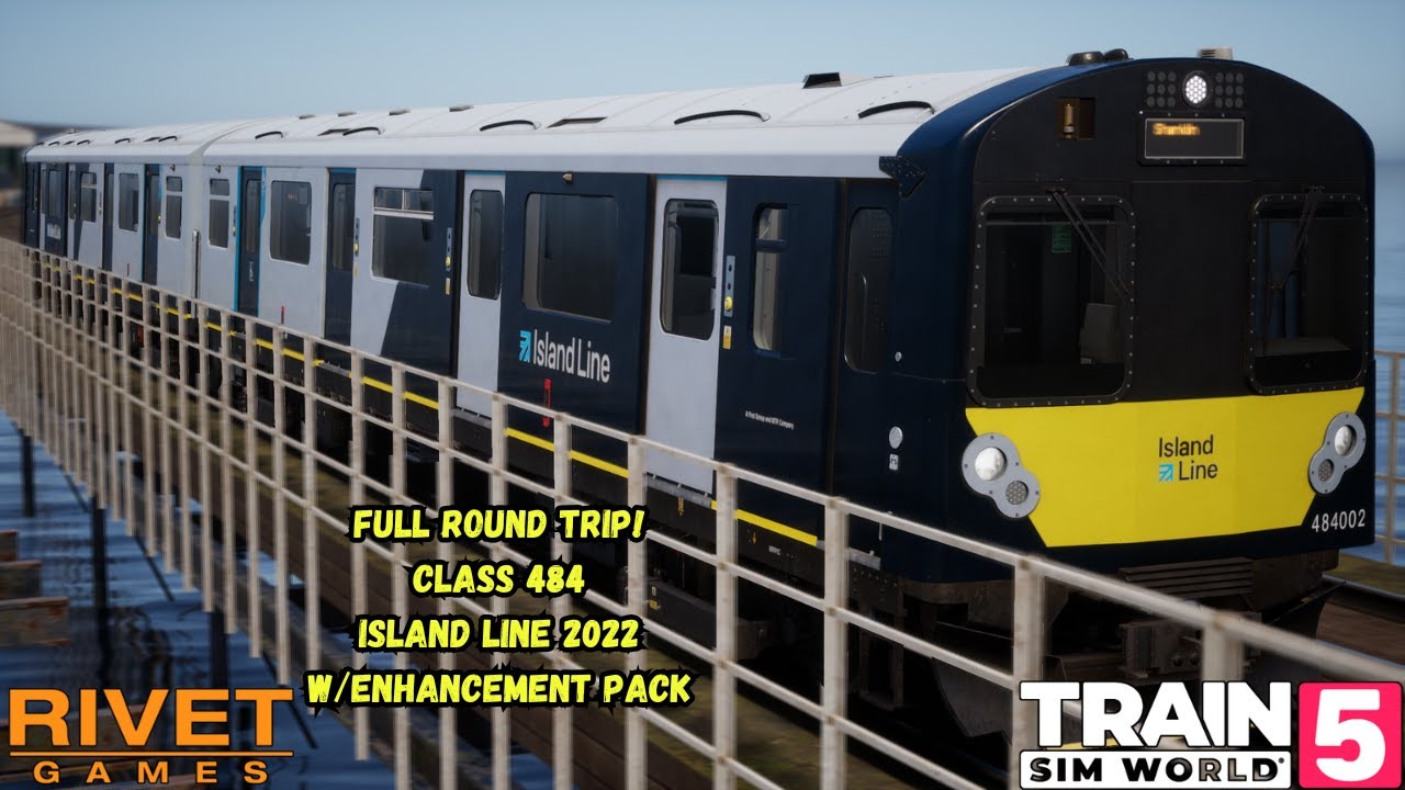 Full Round Trip! | Class 484 | Rivet Games Island Line 2022 | w ...