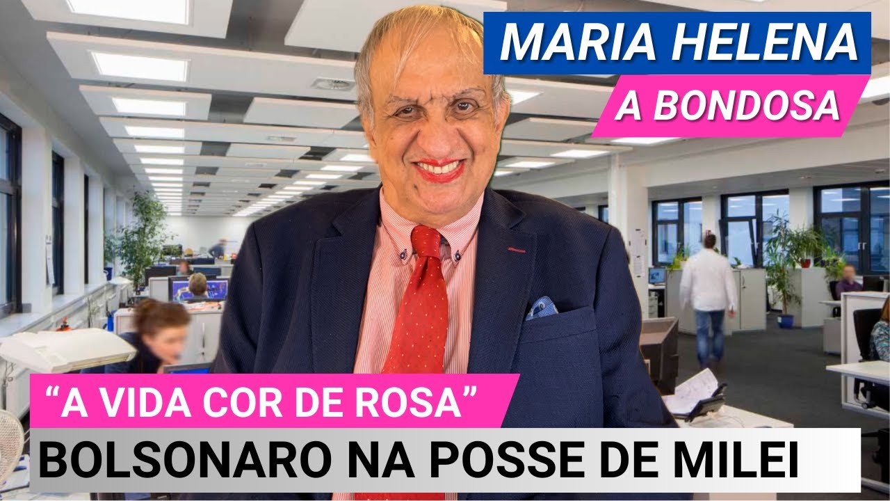 MILEI 🇦🇷 SUPERA QUEDA DO MURO DE BERLIM 😂 | JORNALISTA MARIA HELENA 🌸 ...
