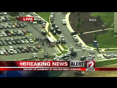 Police: No evidence of gunshot at Walter Reed hospital - YouTube