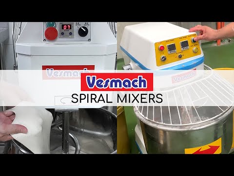 Vesmach Spiral Mixers - YouTube
