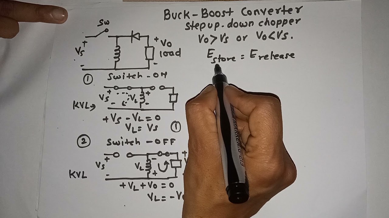 Buck -Boost Converter /Step up-down chopper - YouTube