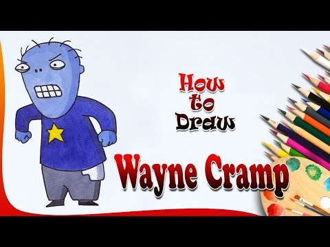 How to Draw Wayne Cramp || Cramp Twins drawing || Easy drawing - YouTube