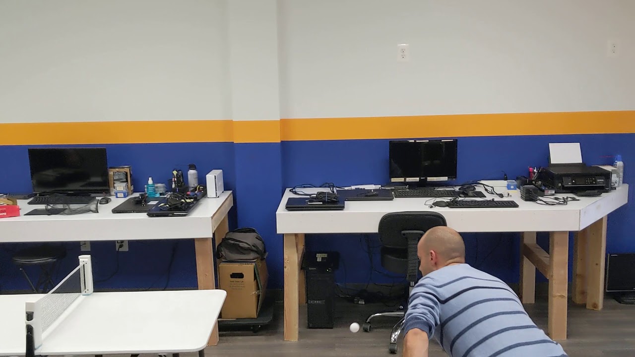 Ping Pong... Nerd Style - YouTube