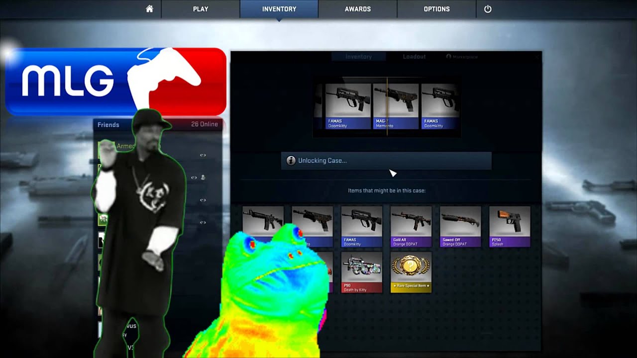 CS:GO MLG KNIFE UNBOXING!!! - YouTube
