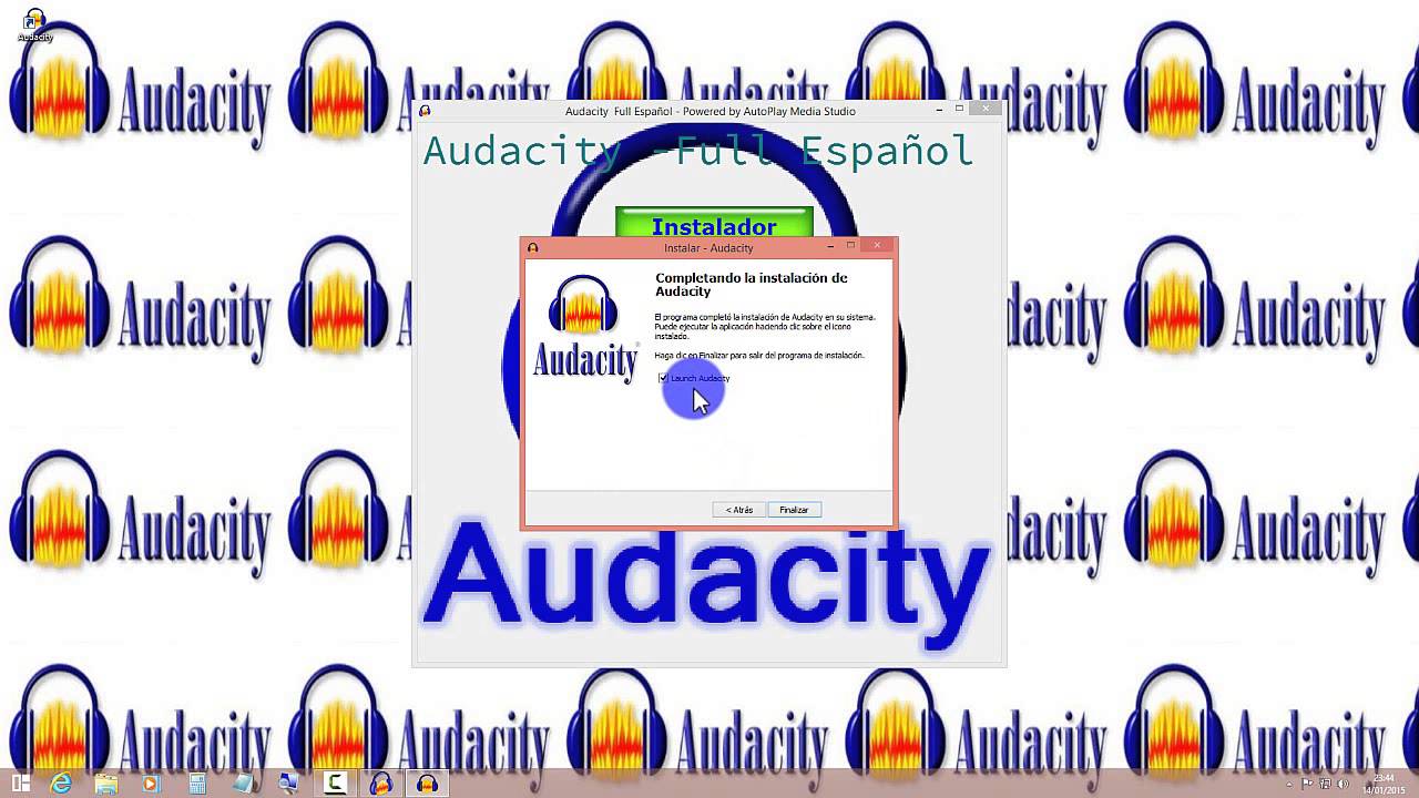Descargar e instalar Audacity En español Ful Con Su Archivo Lame Para ...