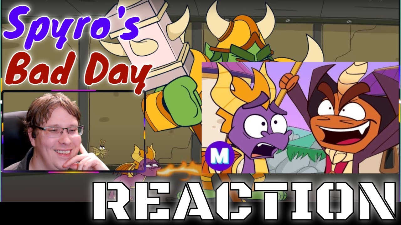 ⭐Spyro's Bad Day (Spyro Parody)︱REACTION (Mashed) - YouTube