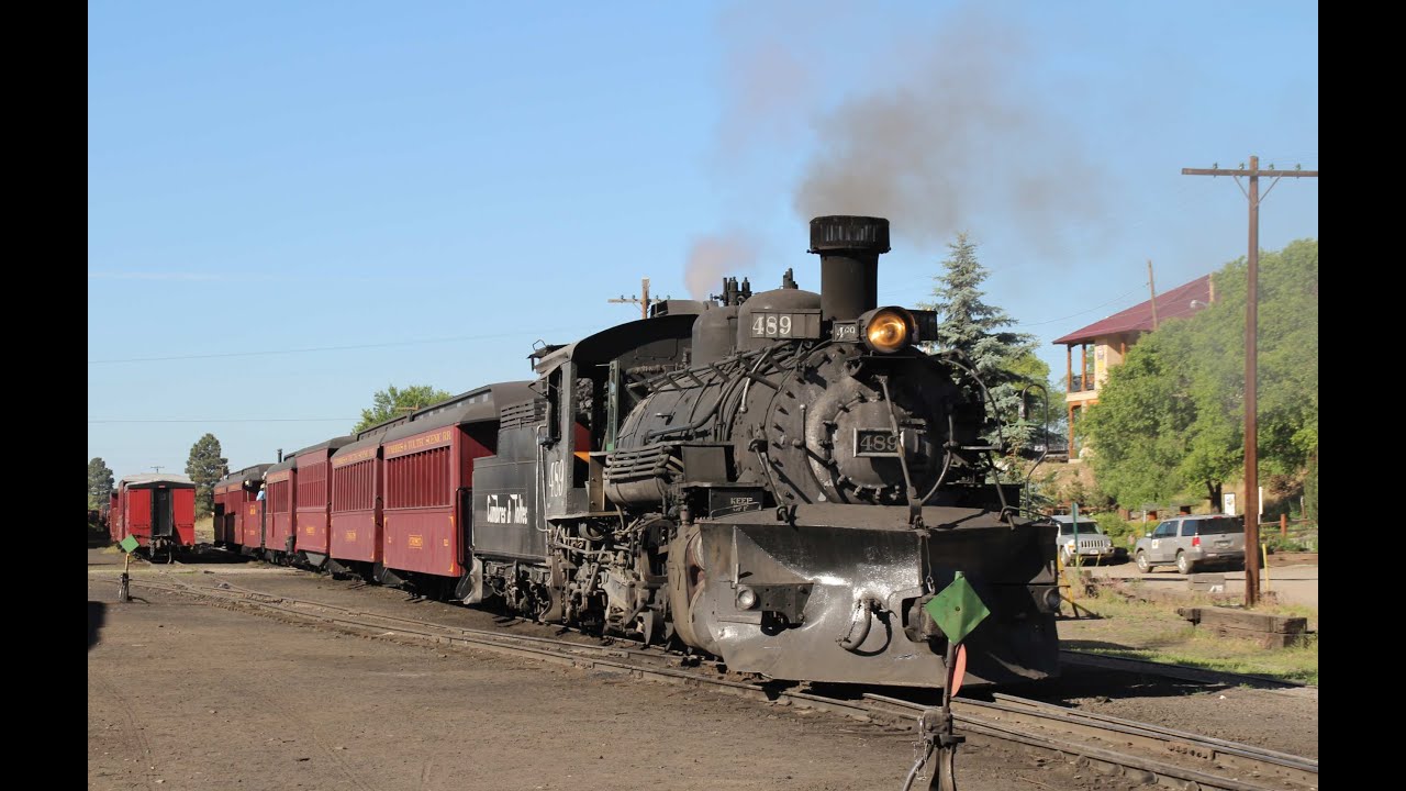 Cumbres and Toltec Railroad Chama to Osier 2014-06-24 - YouTube