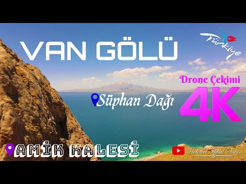 Van Gölü & Süphan Dağı & Amik Kalesi / Kısa Drone Çekimi / 8.6.21