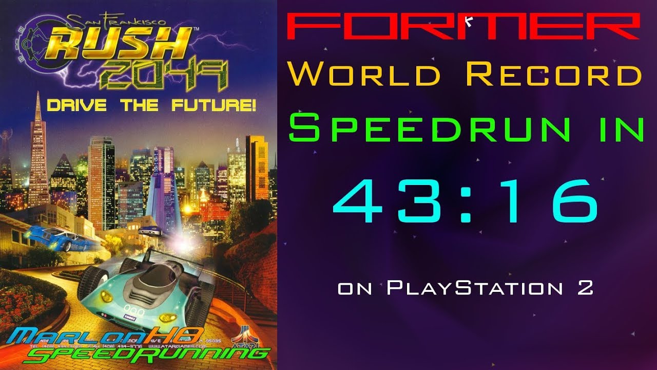 SF Rush 2049 Speedrun: Circuit (Beginner) in 43:16 - YouTube