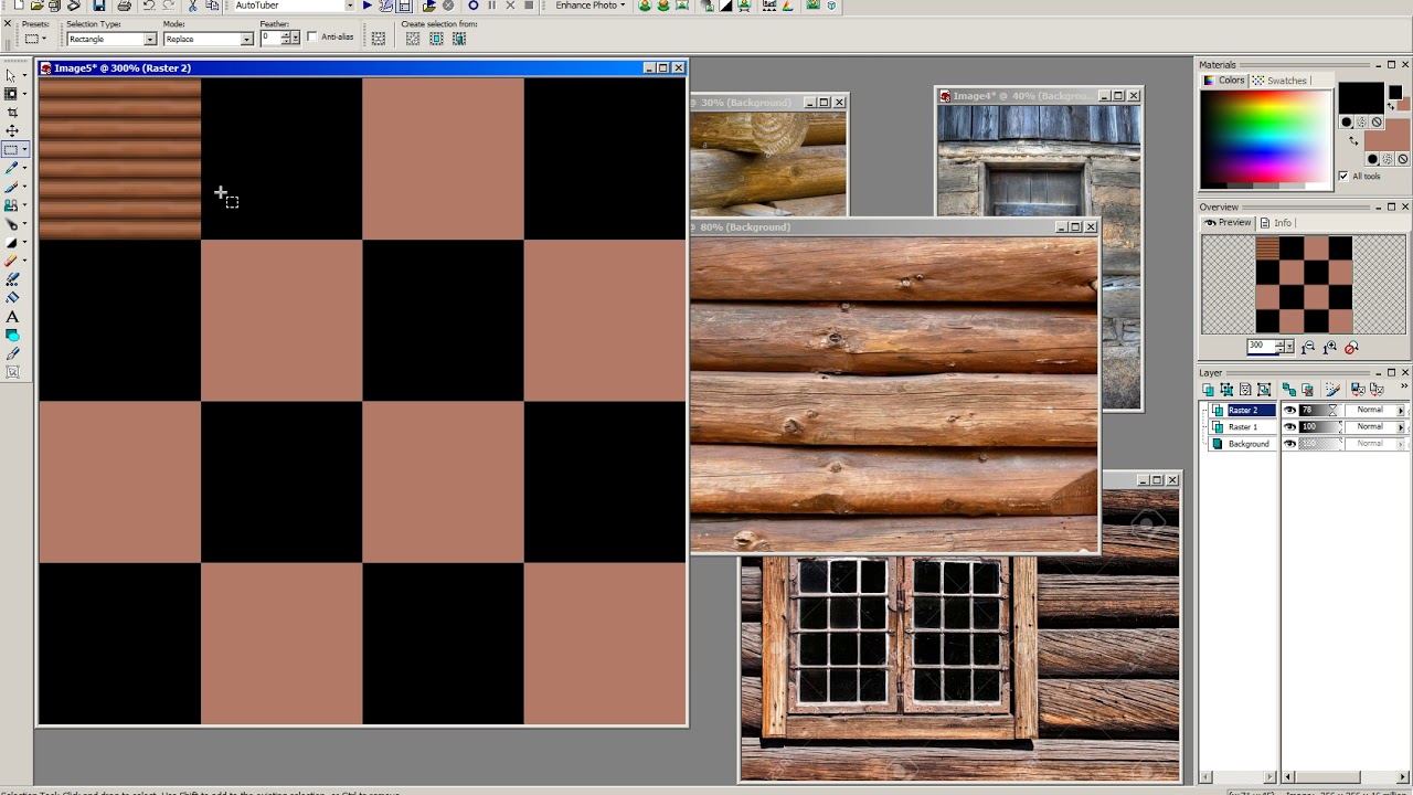 Pixel Art Texture Tutorial #1: Log Cabin - YouTube