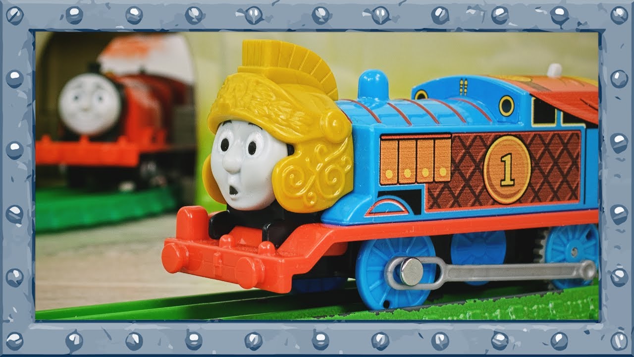 Epic High Spiral Track Build: Thomas and Friends' Trampoline Finale ...