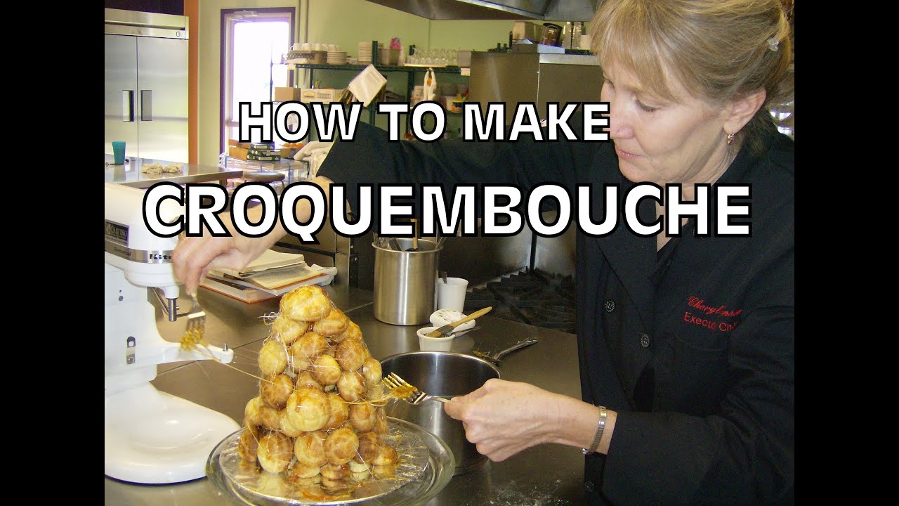 How To Make A Croquembouche - YouTube