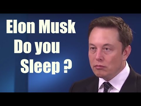 How much sleep does Elon Musk get ? - YouTube