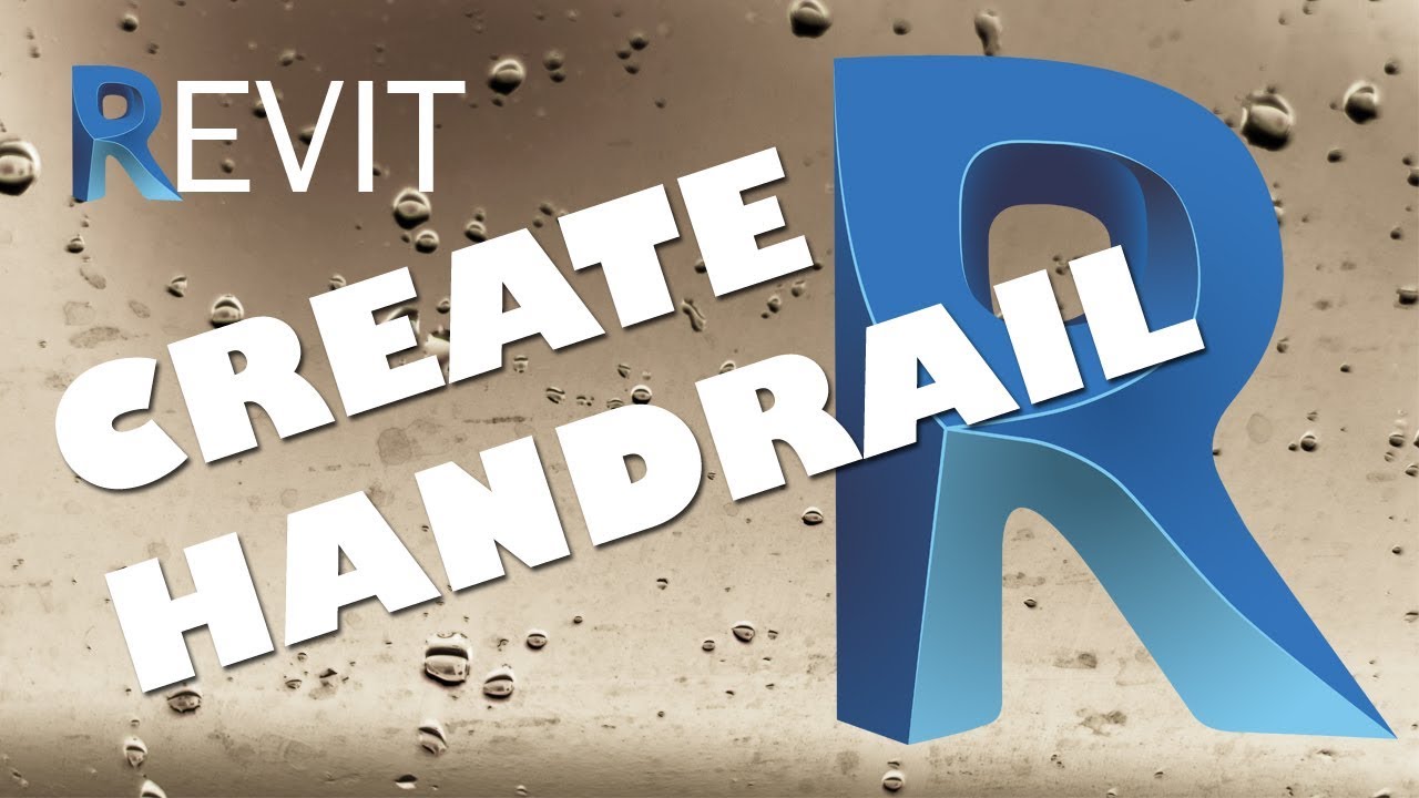 Creating Revit Handrails - YouTube