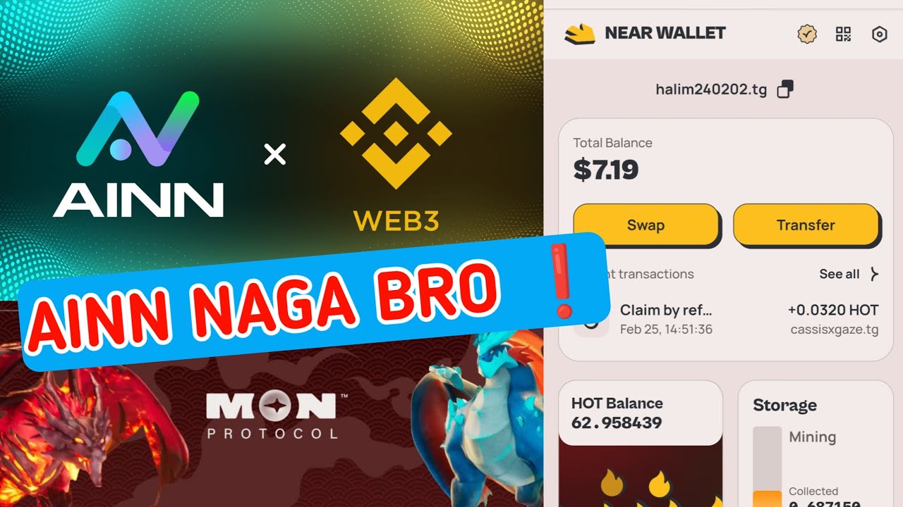 Buruan Garap AINN Airdrop & Mon Protocol + Hot Token mining Update 2024 ...