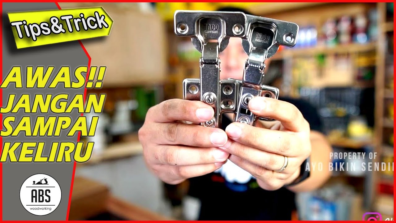 JANGAN KELIRU - Cara Memilih dan Memasang Engsel Sendok TACO Yang Tepat ...