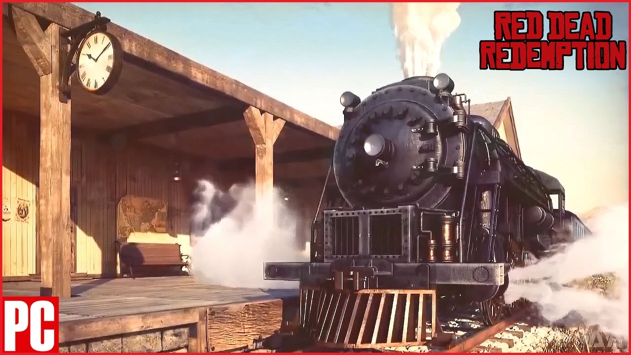 RDR PC(Ps Now stream)The Great Mexican Train Robbery (throwing knives ...