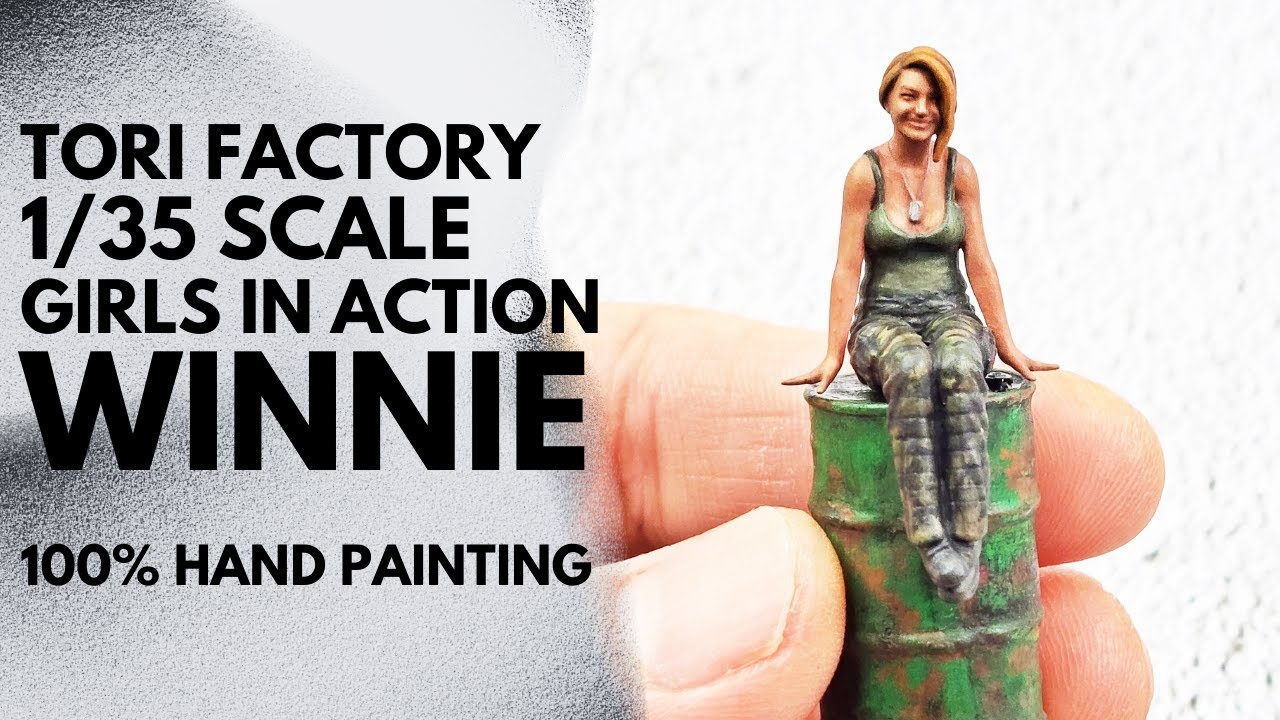 Girls In Action Winnie (ENG CC) / 토리팩토리 1/35 걸스 인 액션 '위니' 피규어 붓도색 - YouTube