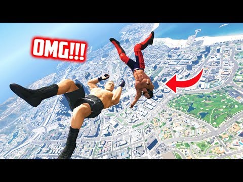 GTA 5 EXTREME WWE MOMENTS #18 (GTA V WWE Ragdolls and Wrestling)