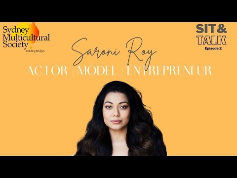 Actor Saroni Roy in conversation with Sydney Multicultural Society's ...