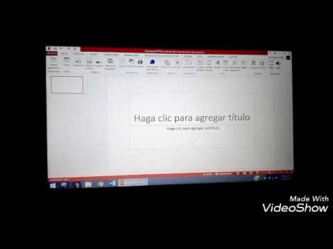 La interfaz de poder point. - YouTube