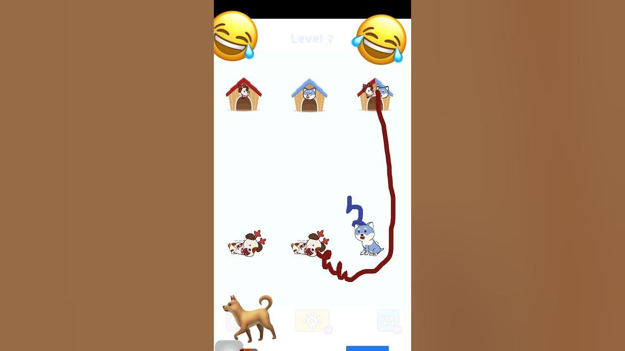 Dog Rush 🐕 game android ios draw line#rush#trending#shortsvideo#shortsviral#shorts - YouTube
