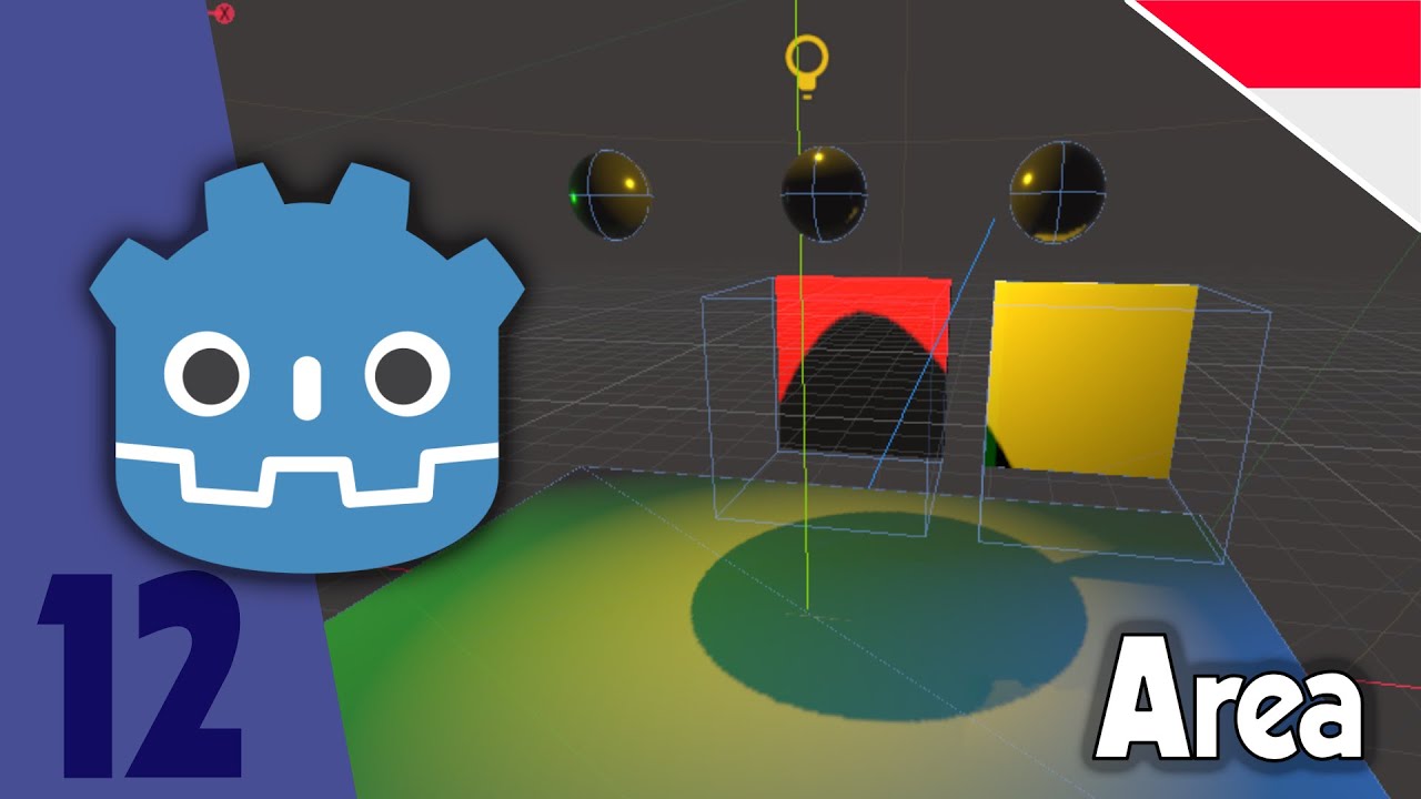 Godot3D 12 : Area | Godot Physics - YouTube