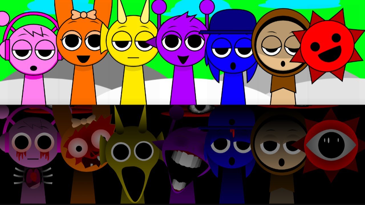 🌟Sprunki Color Swap #01🌈Characters Swap Their Colors🎭incredibox sprunki ...