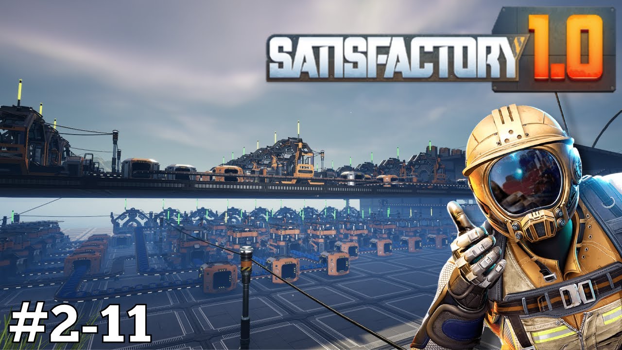 Playing 3D Factorio as an Engineer | Satisfactory #2-11 - YouTube