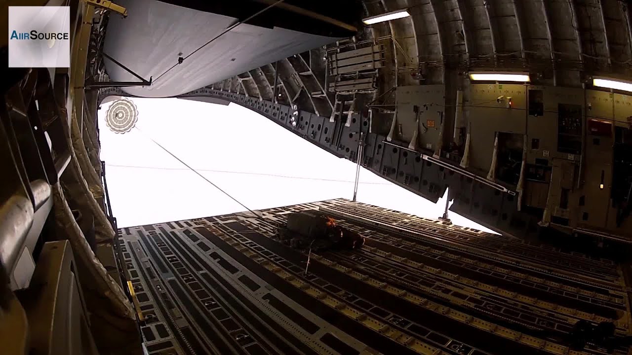 US Army Arctic Circle Cargo Drops Operation - YouTube