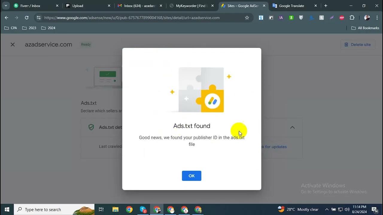 How to Solve AdSense Ads txt Status in 2024 | AdSense Ads txt Status সমস্যার সমাধান - YouTube