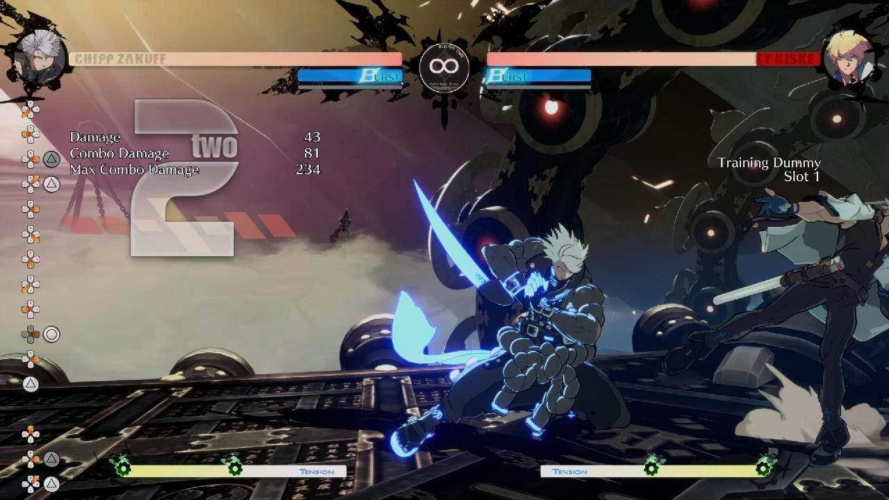Guilty Gear -Strive- : Chipp wall run combo v1 - YouTube