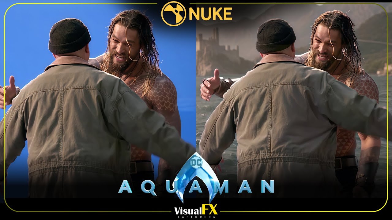 Nuke Keying Compositing Aquaman VFX Shot | Speed Compositing in Nuke | VFX Breakdown - YouTube
