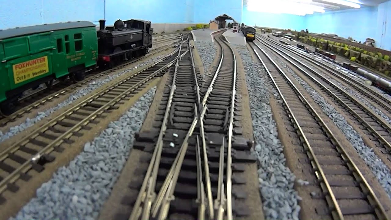 North East model railway - Slips - YouTube