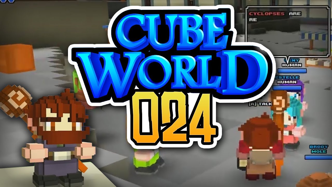 Let's Play Cube World #024 - I want housing! - [Gameplay & Commentary ...