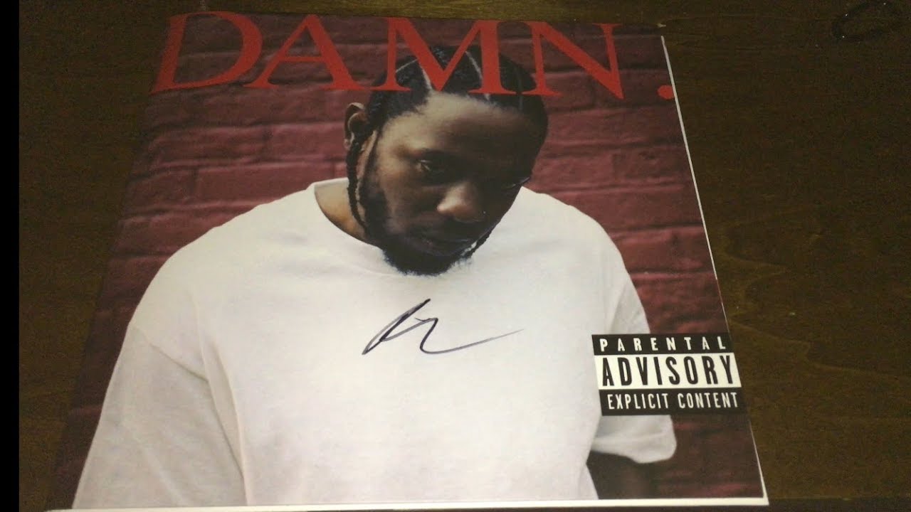 DAMN. SIGNED VINYL UNBOXING - YouTube