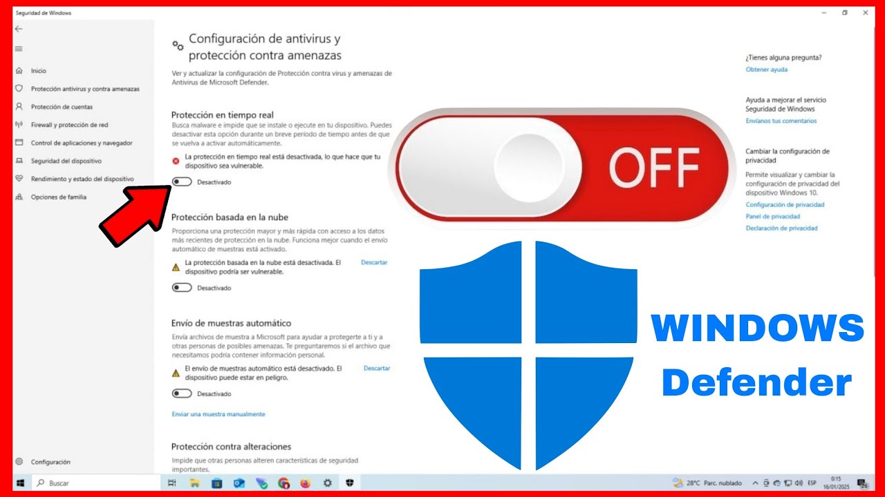 Cómo DESACTIVAR el Antivirus DEFENDER en Windows 10 y 11 FÁCIL y RÁPIDO ...