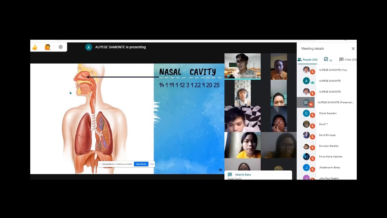 Grade 9 Online Classroom Simulation (Mr. Alpege Samonte) - YouTube