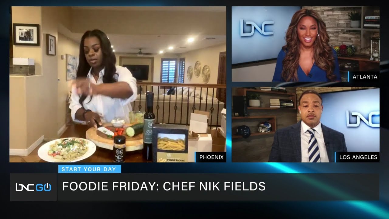 Foodie Friday: Chef Nik Fields Makes Penne Pasta - YouTube