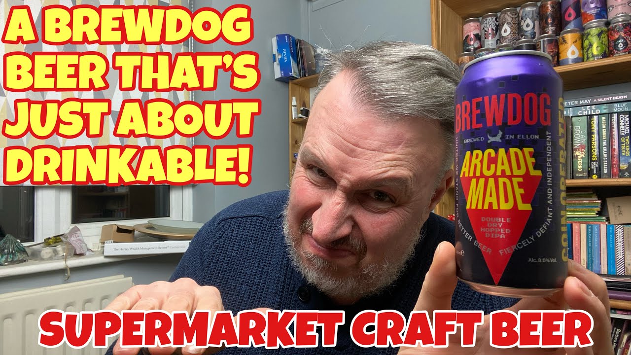 Arcade Made DDH DIPA from Brewdog - YouTube