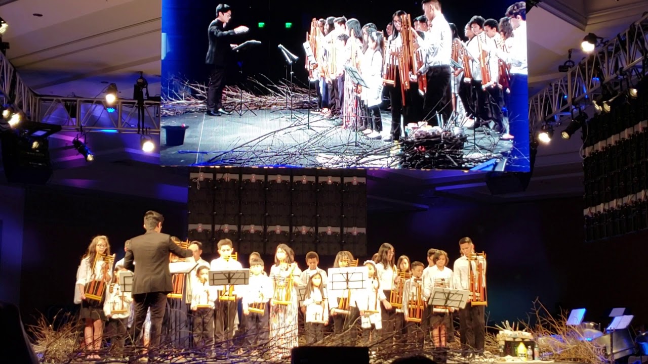 OFSDA Angklung Ensemble - People Need the Lord - YouTube