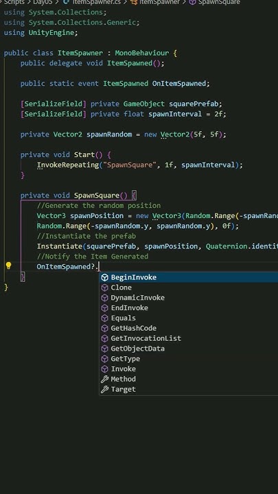 Day 05 - Making Things in Unity by Myself #gamedev - YouTube