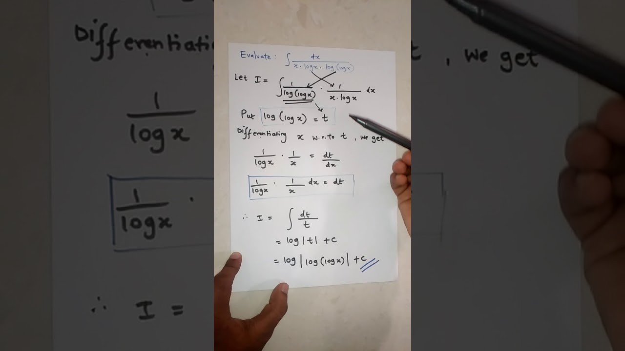 Integration Example - 6 (Applied mathematics) - YouTube