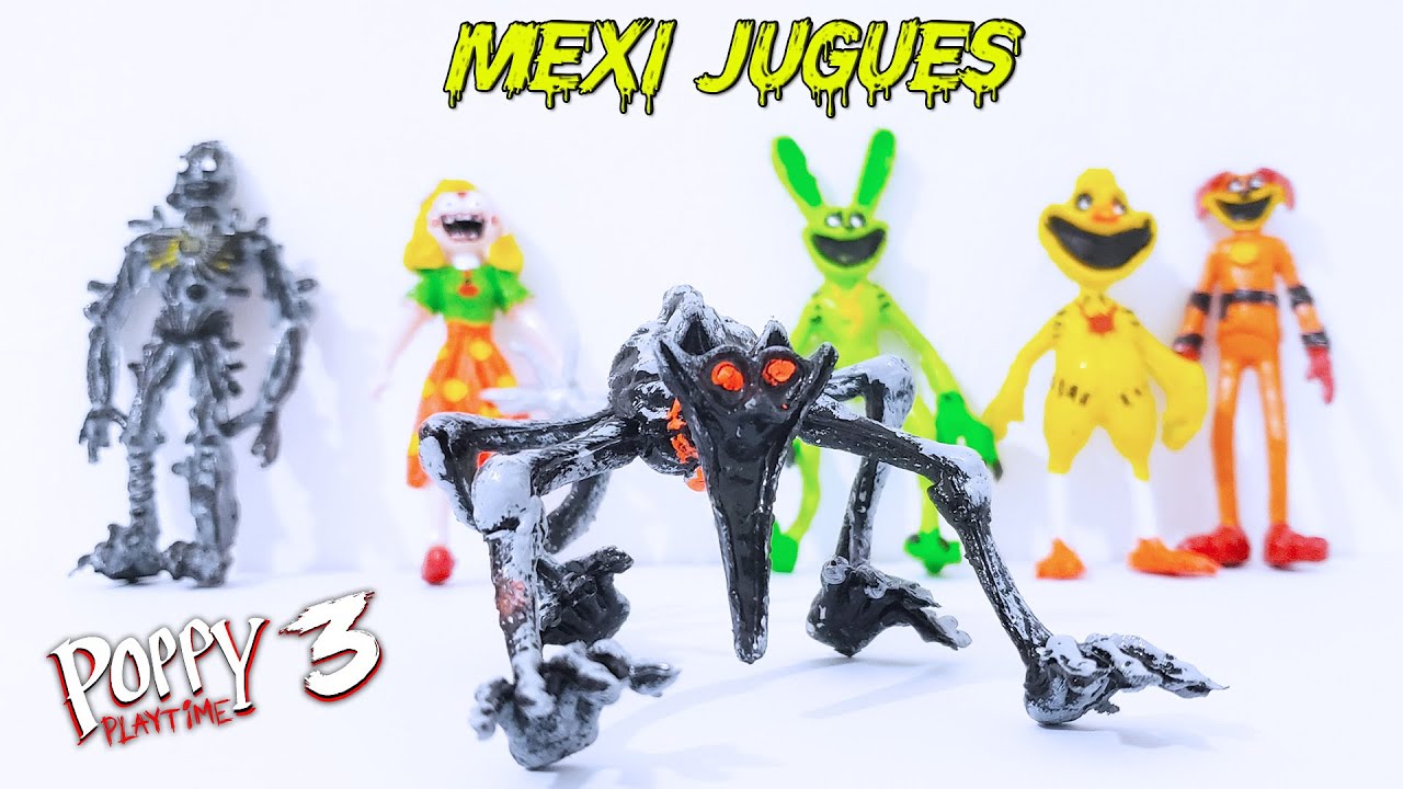 MINI FIGURAS DE GOMA Smiling Critters - Poppy Playtime 3 - Bootleg ...