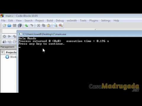 Tutorial Programacion en C - 1 - Introduccion, Compilador, Hola Mundo ...