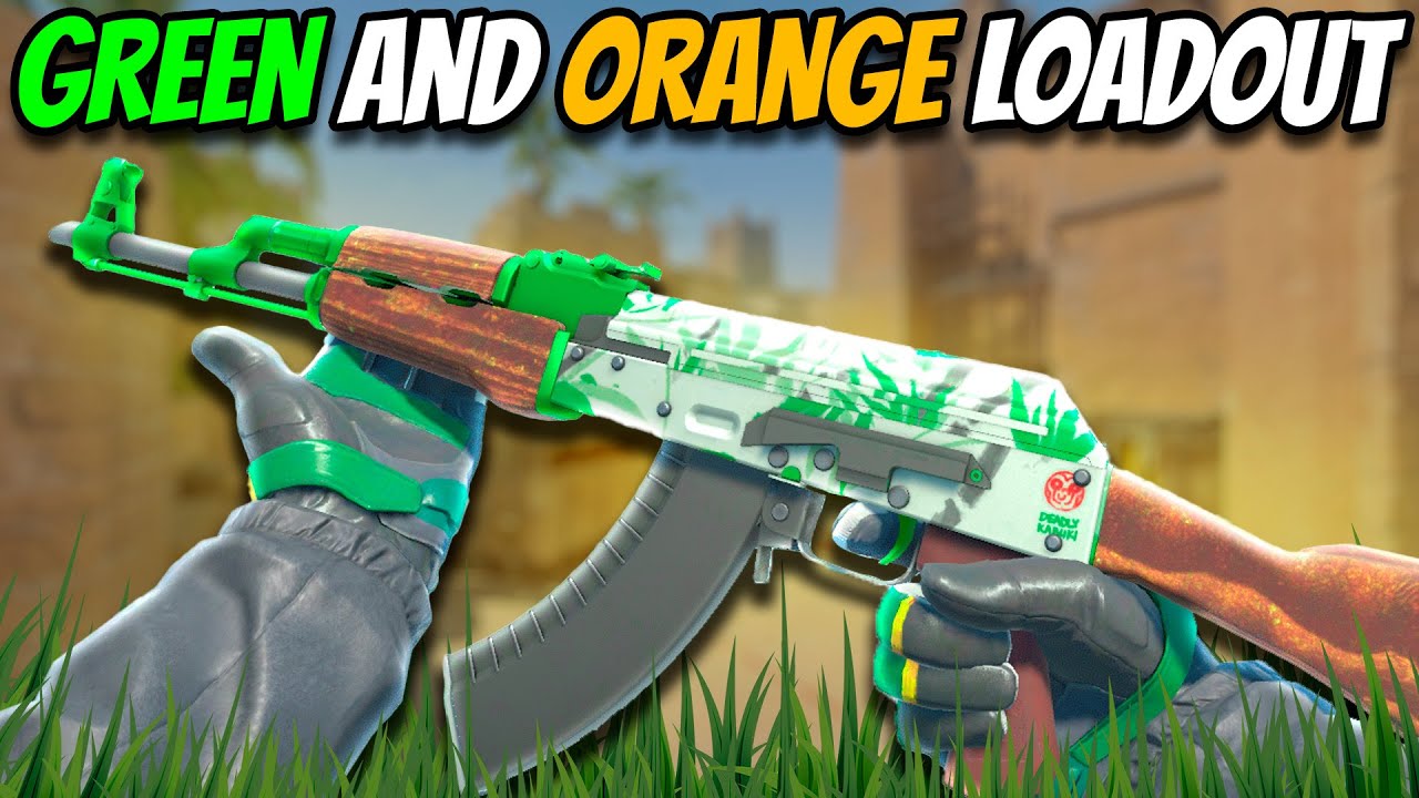 INSANE GREEN & ORANGE CS2 Inventory! The Best CS2 Skins, Knife & Gloves ...