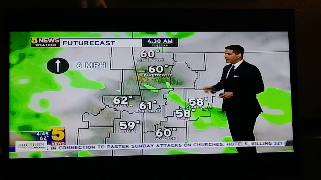 Joe Pennington weather update for kfsm t.v. - YouTube