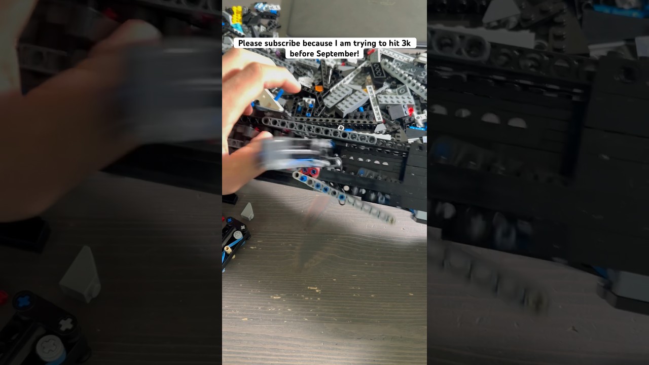 LEGO Semi-Auto Shell-Ejecting Shotgun (Mechanism) #shorts #lego #guns # ...